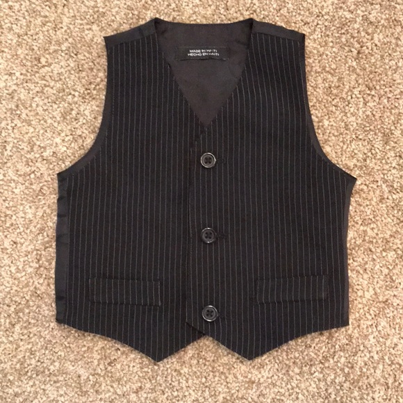 Perry Ellis | Accessories | Perry Ellis Pinstripe Vest | Poshmark